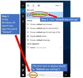 How to Set Outlook as your Default Mail Application in Windows 10