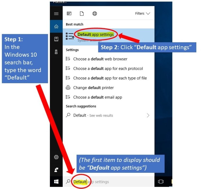 How to Set Outlook as your Default Mail Application in Windows 10